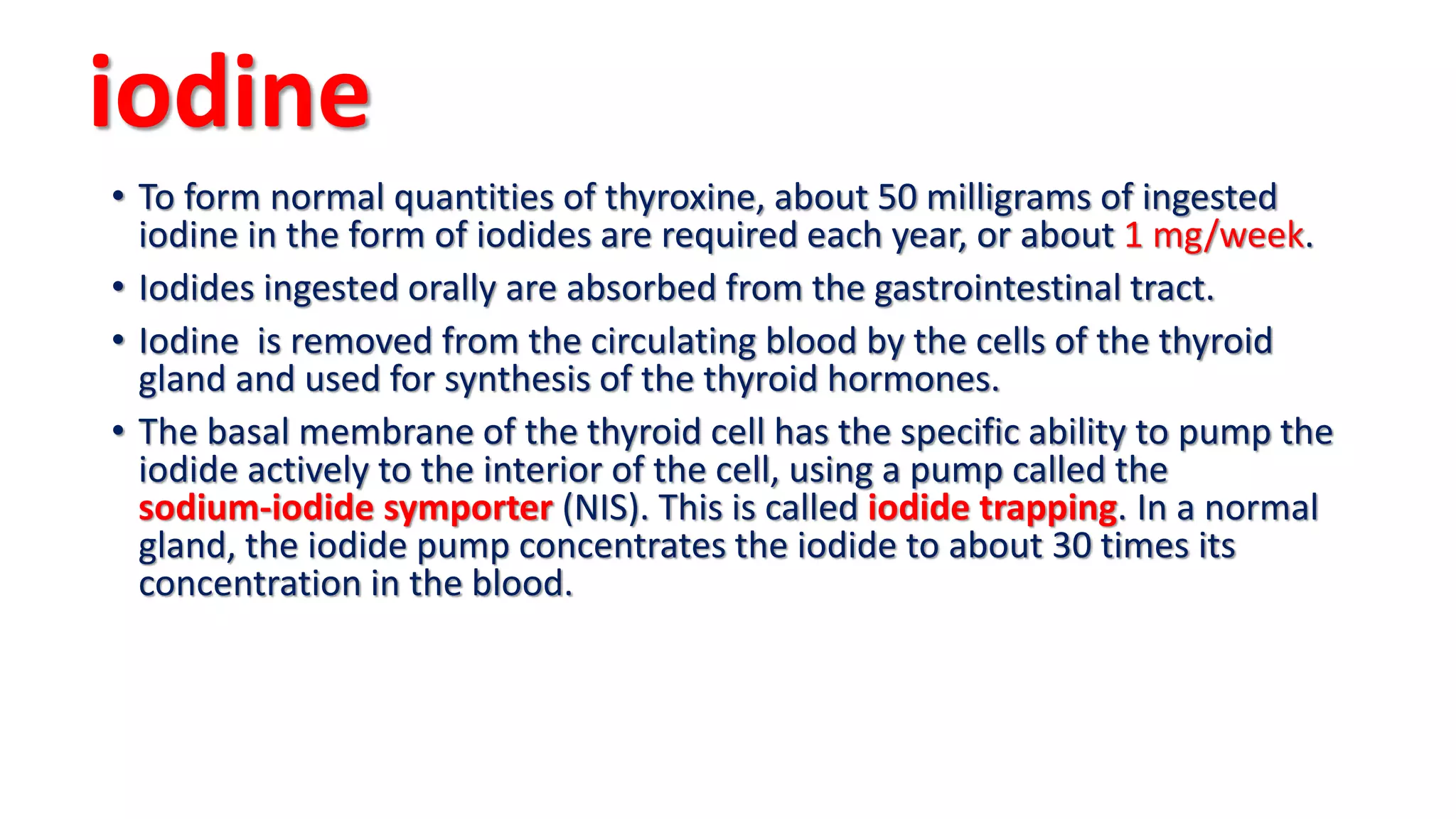 02. thyroid physiology | PPTX