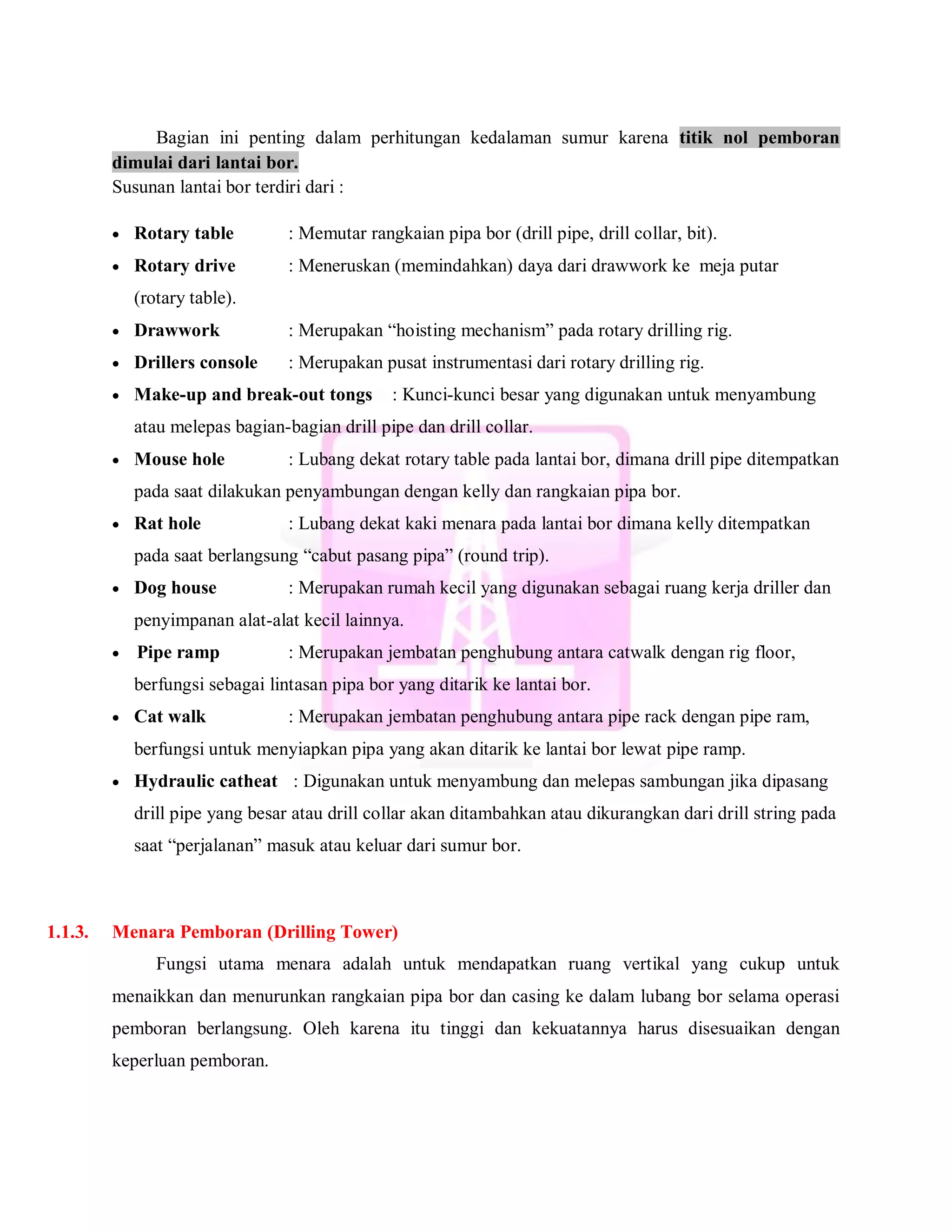 02. drilling rig sistem angkat hoisting system ok | PDF