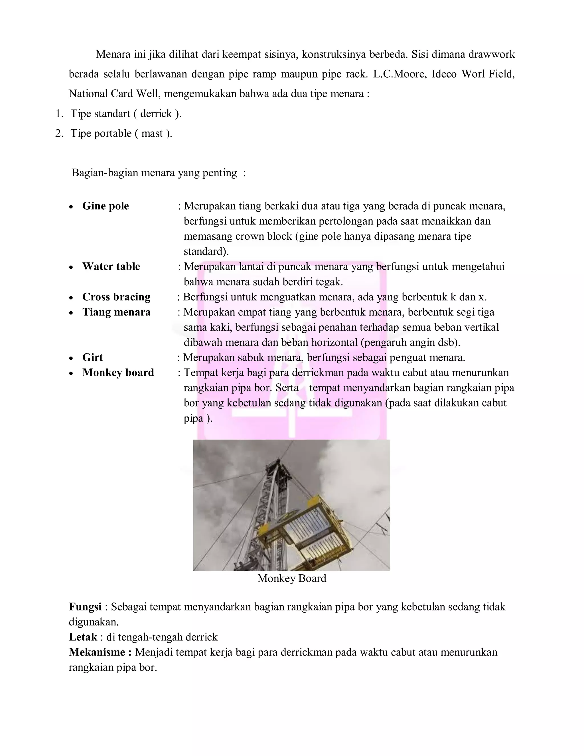 02. drilling rig sistem angkat hoisting system ok | PDF
