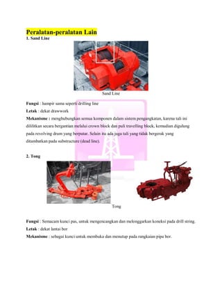 02. drilling rig sistem angkat hoisting system ok | PDF
