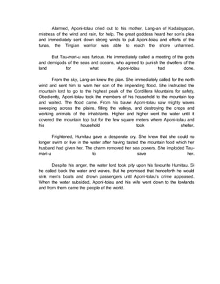 The Great Flood | DOCX