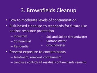 Brownfields Redevelopment Overview | PPTX