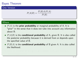 02 Machine Learning - Introduction probability | PDF