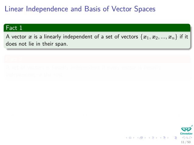 03 Machine Learning Linear Algebra | PDF