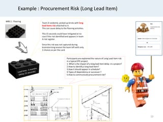 Demo project planning and control training with lego | PDF | Civil ...