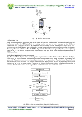 A MOBILE DISASTER MANAGEMENT SYSTEM USING THE ANDROID TECHNOLOGY | PDF