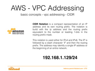 Aws vpc : addressing cidr | PDF | Computer Networking | Computing