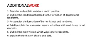 CAMBRIDGE GEOGRAPHY A2 REVISION - COASTAL ENVIRONMENTS: 8.2 COASTAL ...