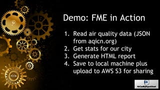 What's New in FME 2016 - Nottingham | PPT