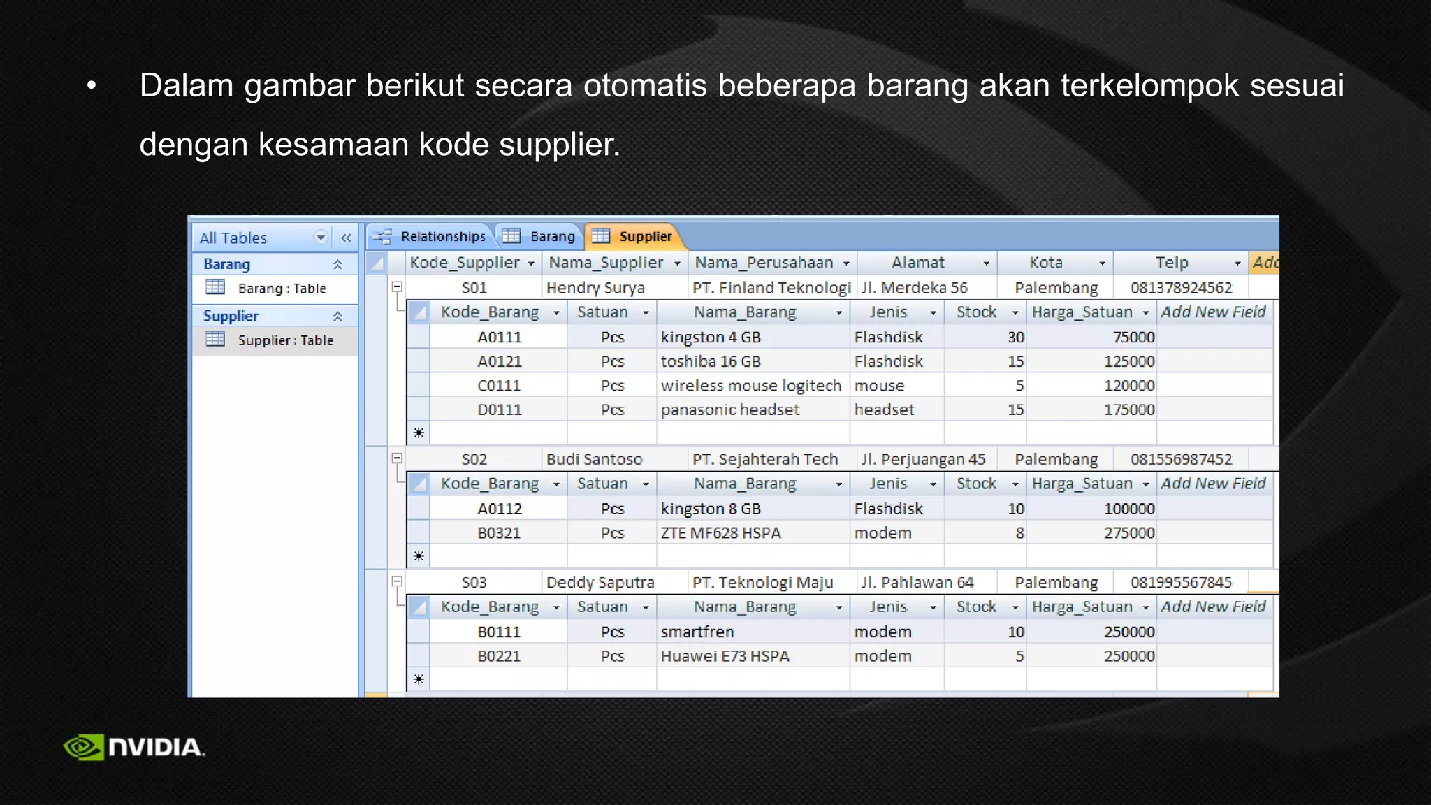 02. relasi tabel | PPTX