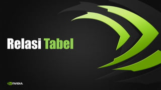02. relasi tabel | PPTX