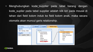 02. relasi tabel | PPTX