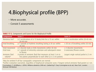 Antepartum fetal testing | PPTX