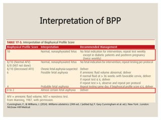 Antepartum fetal testing | PPTX