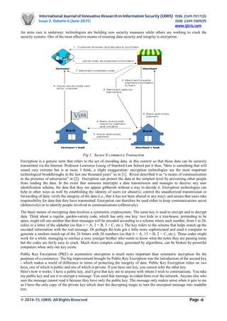Design and Development of an E-Commerce Security Using RSA Cryptosystem | PDF | Internet | Computing