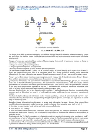 Design and Development of an E-Commerce Security Using RSA Cryptosystem | PDF | Internet | Computing