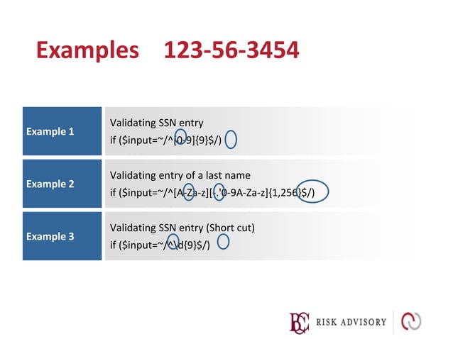 02. input validation module v5 | PPT