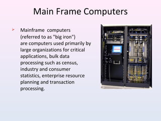 02. types of computer | PPT | Desktops | Computing