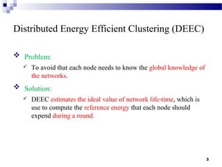 hwsn deec protocol | PPT