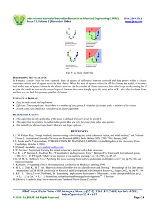 A Survey on Machine Learning Algorithms | PDF