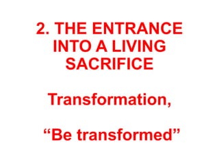 present your body as a living sacrifice | PPTX