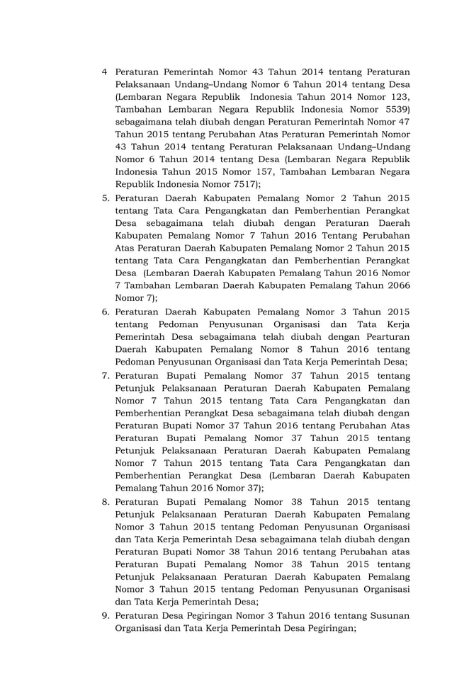 SK PERANGKAT HASIL SOTK | PDF