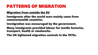 GEOGRAPHY IGCSE: MIGRATION | PPTX