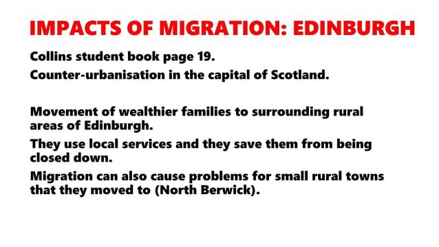 Geography Igcse Migration