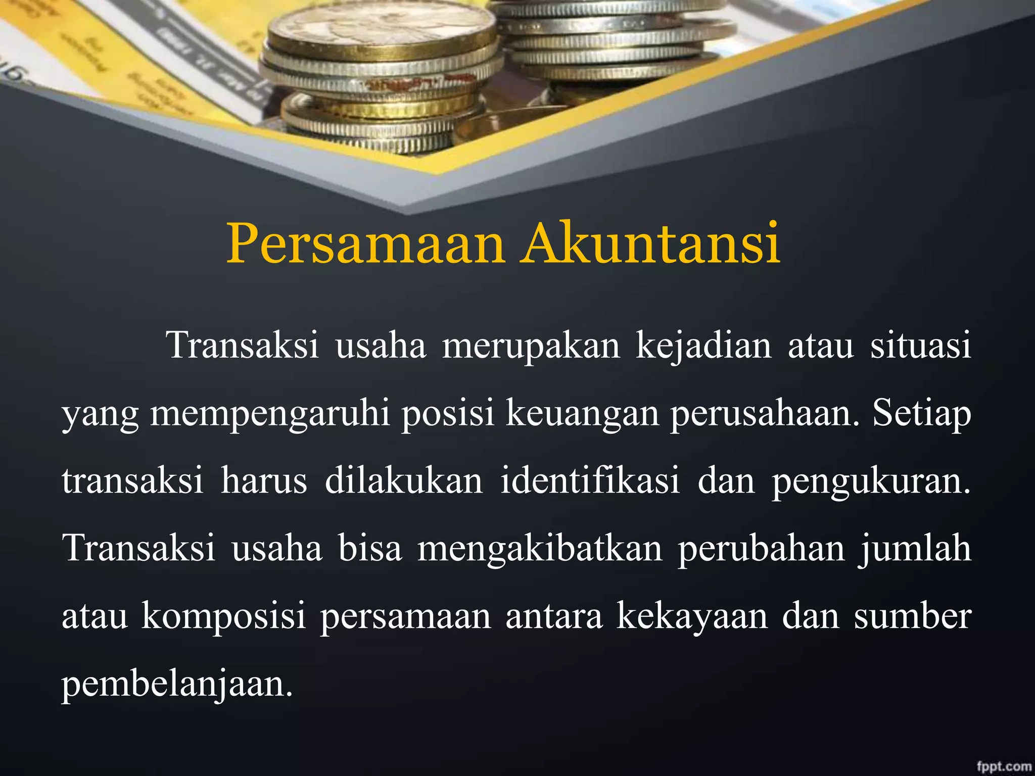 02. persamaan akuntansi | PPTX