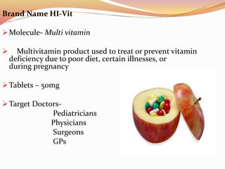 Pharmaceutical Marketing Case Study2 | PPTX