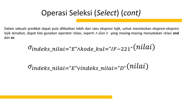 02. relational model dan query languages | PDF