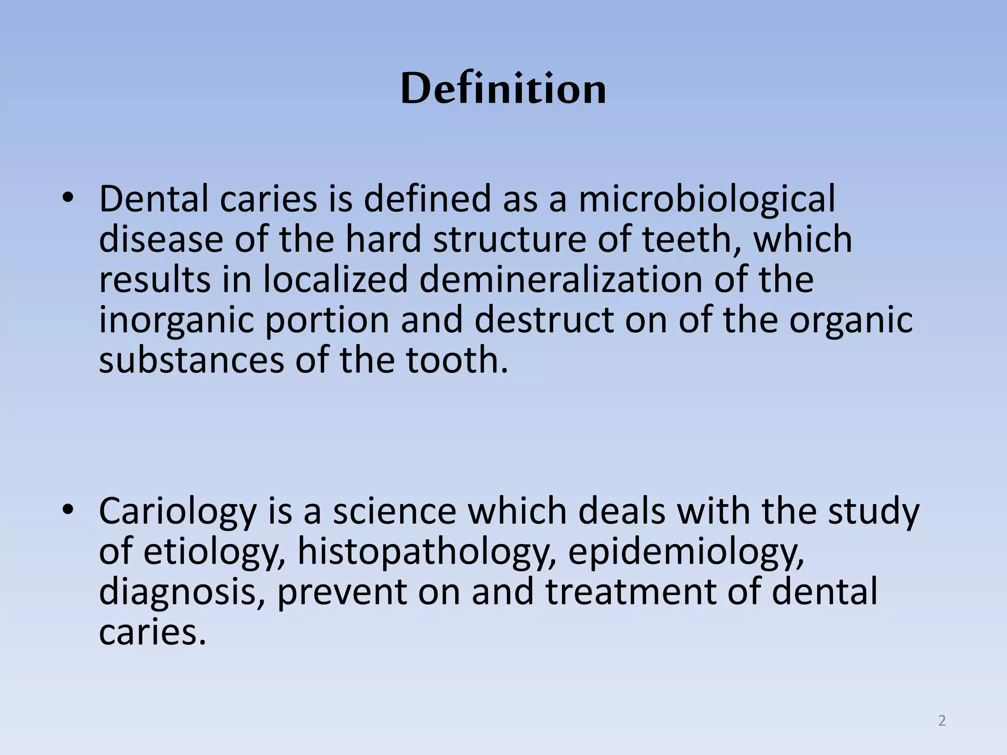 02.dental caries | PPTX