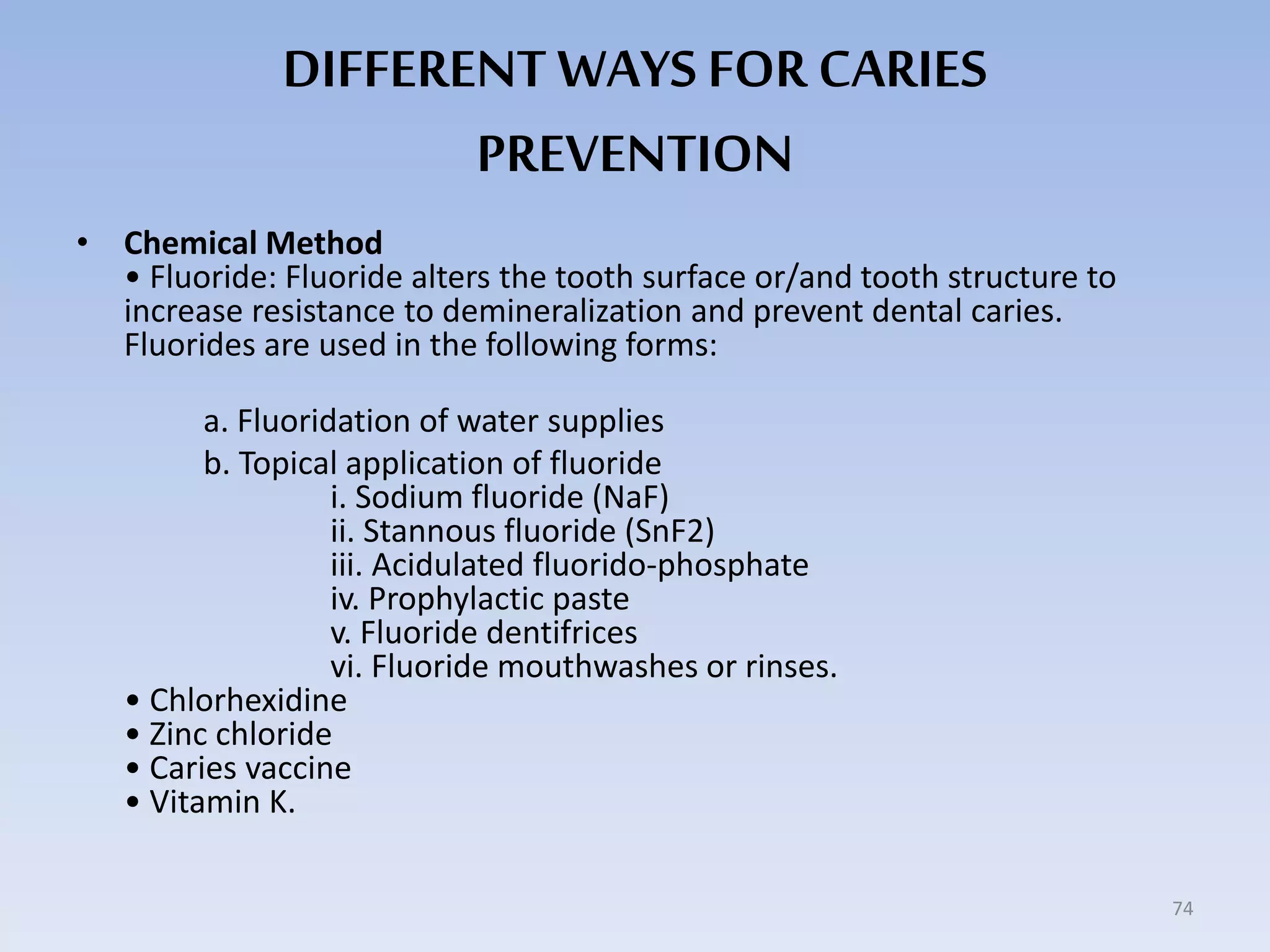 02.dental caries | PPTX
