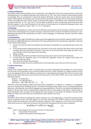 SUPPORT VECTOR MACHINE CLASSIFIER FOR SENTIMENT ANALYSIS OF FEEDBACK ...