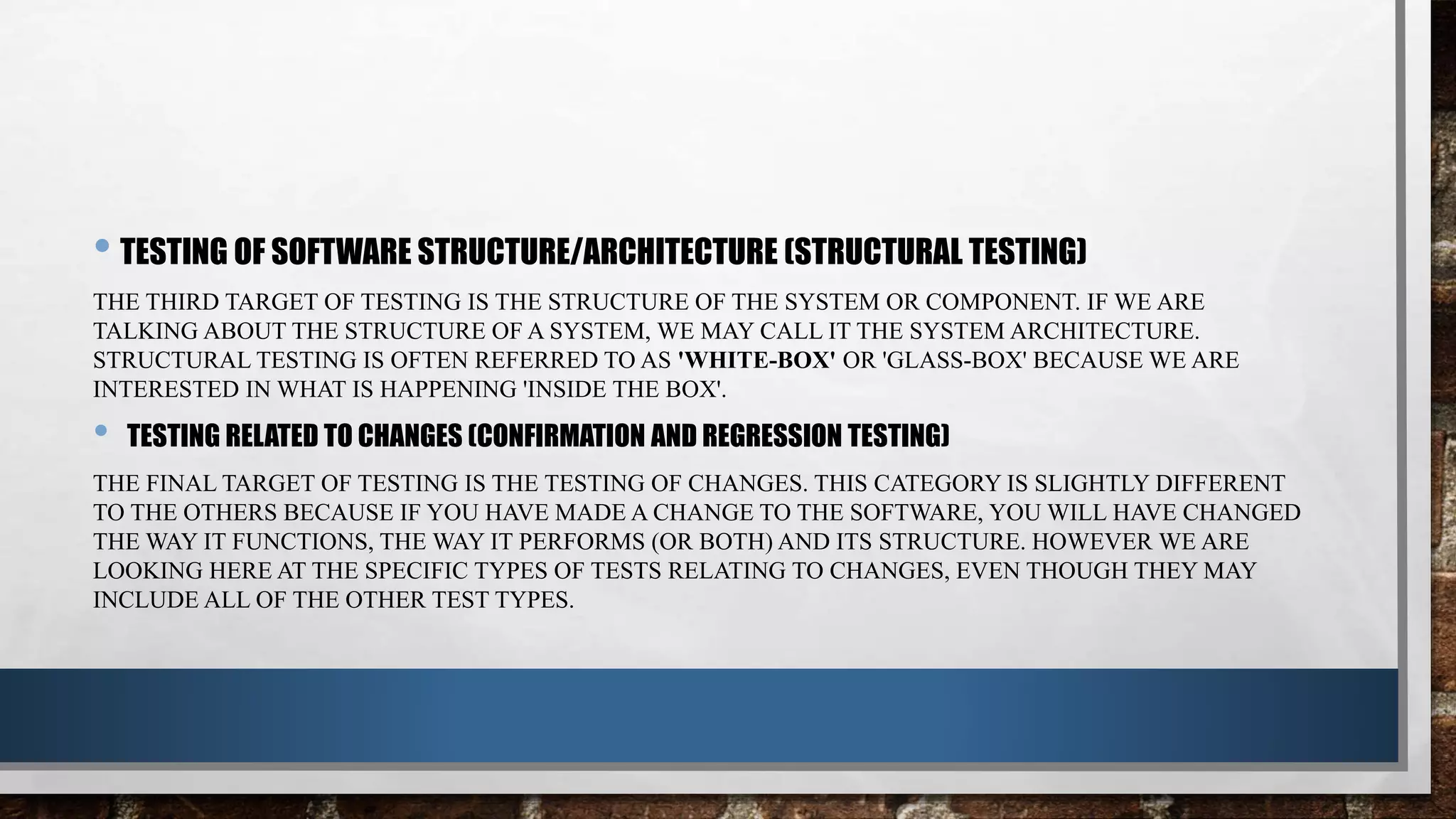 02. testing throughout the software life cycle | PPTX