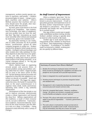 02 18-1-ohnos method | PDF | Business | Business and Finance