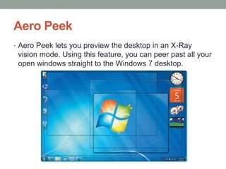 S02.W02 - Some New Features of Windows | PPTX