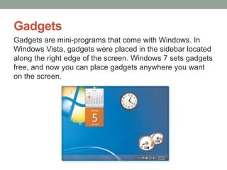 S02.W02 - Some New Features of Windows | PPTX
