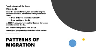 GEOGRAPHY IGCSE: MIGRATION | PPTX
