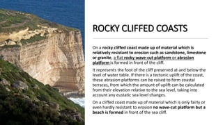 A2 CAMBRIDGE GEOGRAPHY: CHARACTERISTICS AND FORMATION OF COASTAL ...