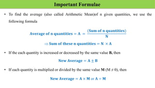 Quantitative Aptitude - Average | PPTX