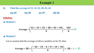 Quantitative Aptitude - Average | PPTX