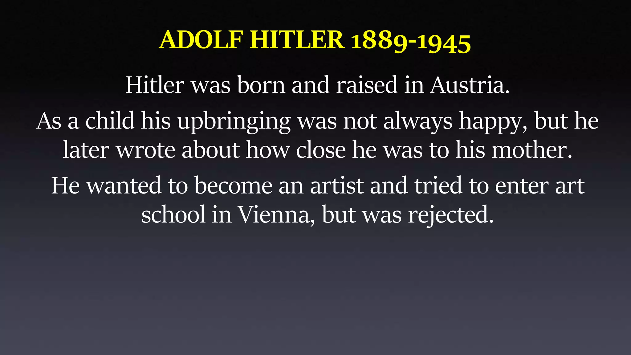 NAZI GERMANY: HITLER RISE TO POWER 1919-1933 | PPTX | Politics