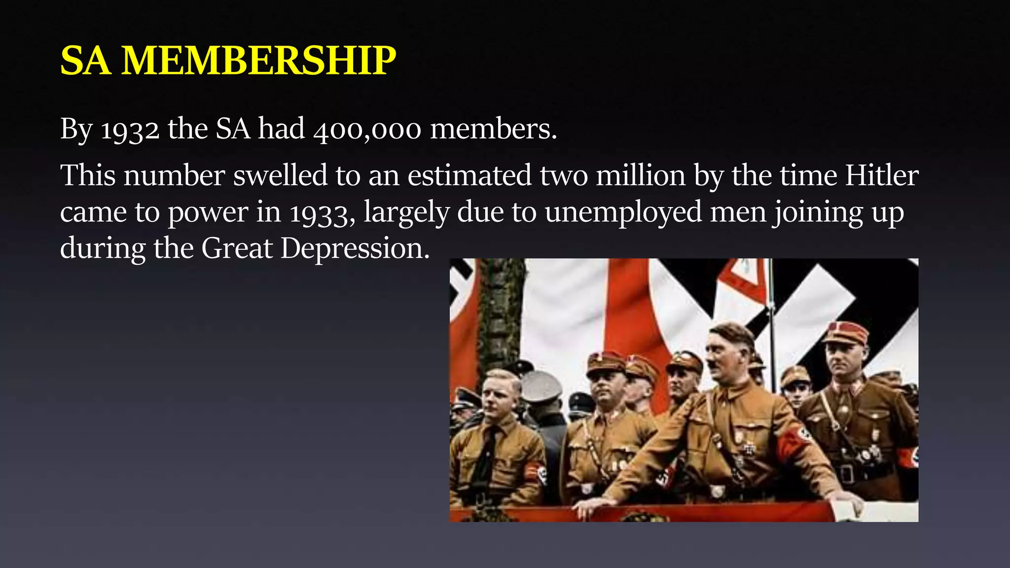 NAZI GERMANY: HITLER RISE TO POWER 1919-1933 | PPTX