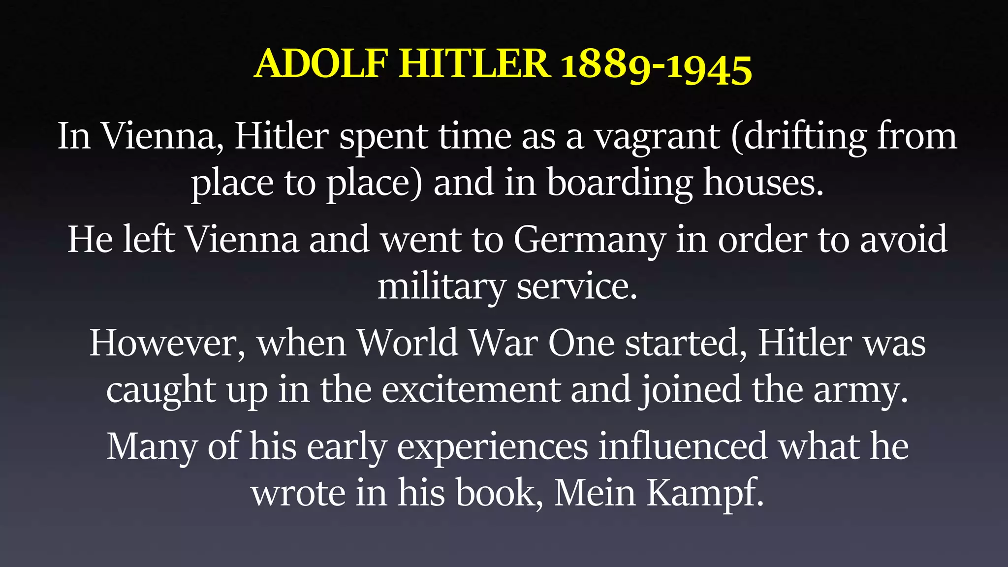 NAZI GERMANY: HITLER RISE TO POWER 1919-1933 | PPTX | Politics