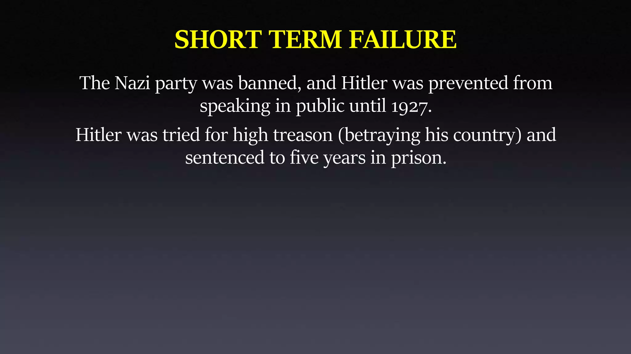 NAZI GERMANY: HITLER RISE TO POWER 1919-1933 | PPTX