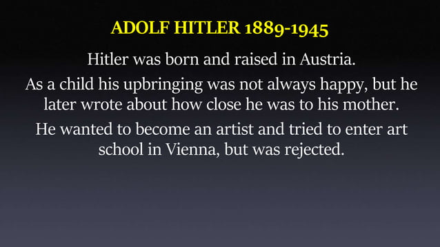 NAZI GERMANY: HITLER RISE TO POWER 1919-1933 | PPTX | Politics