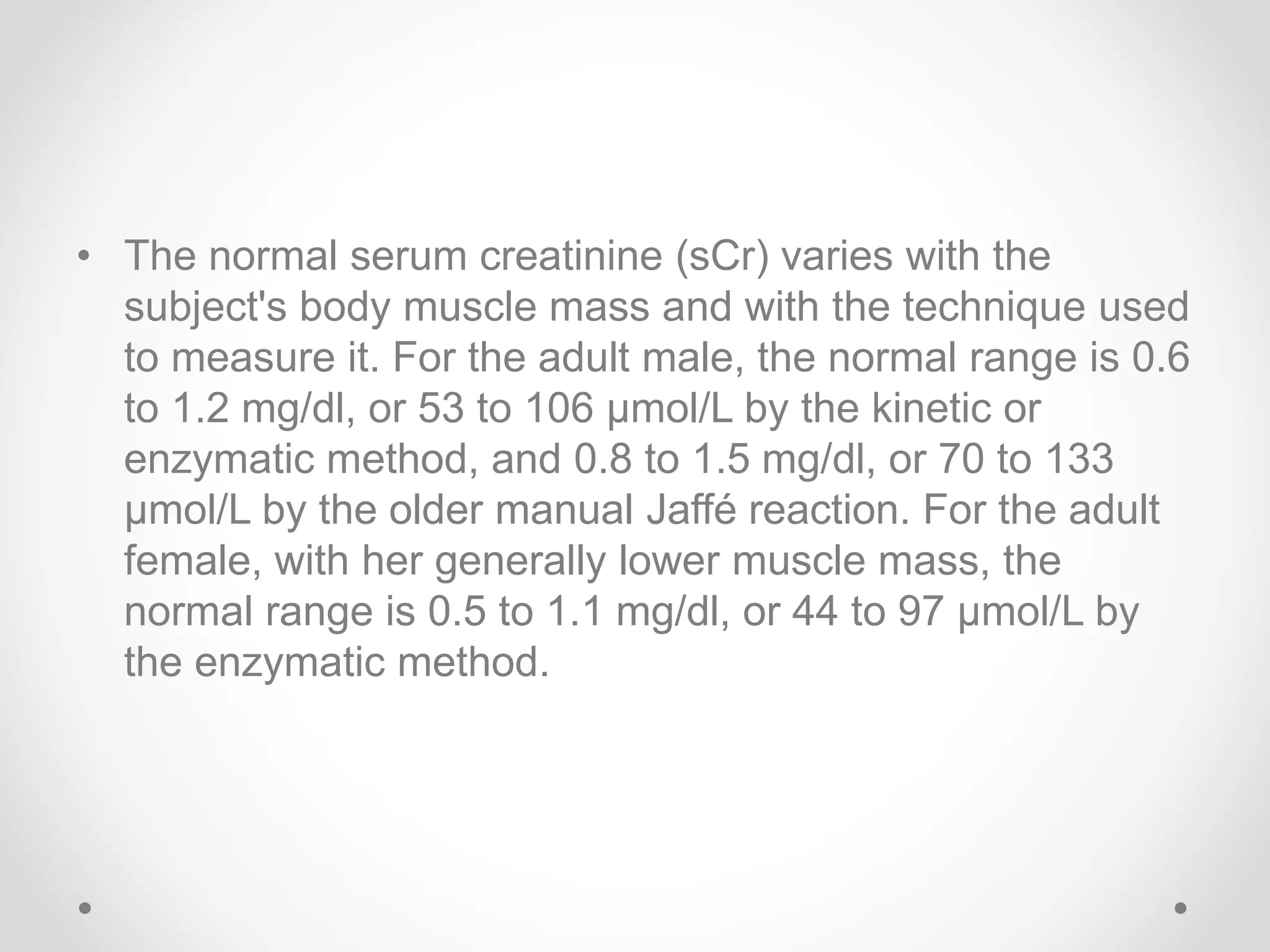 urea creatinine ratio | PPTX