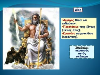 2. Οι θεοί του Ολύμπου (Γ΄) | PPTX