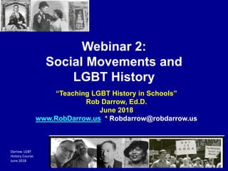 Social Movements and Teaching LGBT History | PPTX | Education